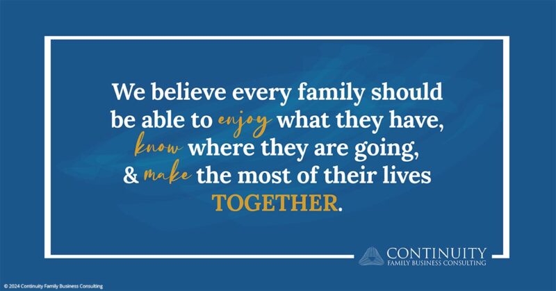 Continuity Family Business Consulting | Moving Families Forward